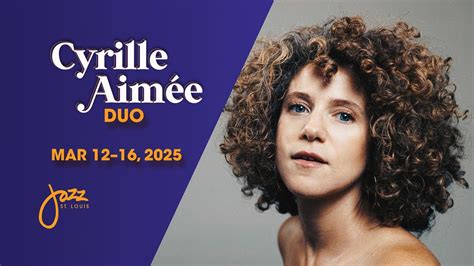 Cyrille Aimée Duo Live From Jazz St Louis Youtube