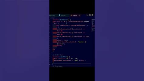 Tic Tac Toe Game Coding Html Programming Python Cssanimation