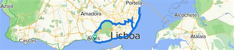 De Doca Pesca Es8 Lisboa A Doca Pesca Es… Cycling Route 🚲 Bikemap