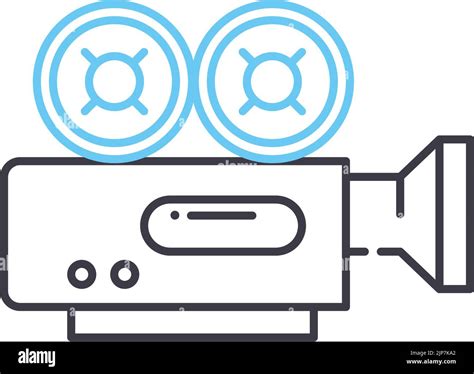 Camera Line Icon Outline Symbol Vector Illustration Concept Sign Stock Vector Image And Art Alamy