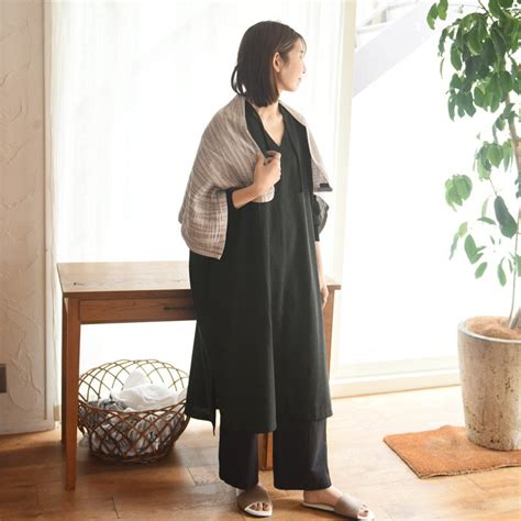 秋のおうちウェア決定版「bon Moment 袖リブルームワンピ」身長別スタッフ着用レポ アンジェ日々のコラム