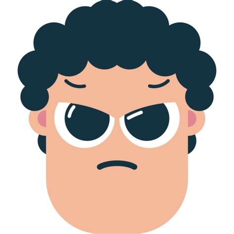 Angry Generic Color Fill Icon