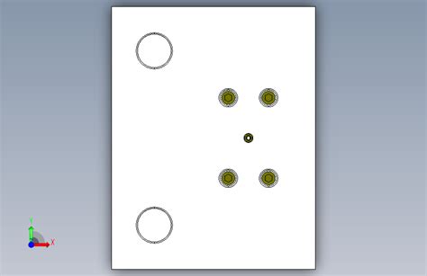 厚板料冲小孔模具设计及有限元模拟（有cad图 三维图 文献翻译） Proe Creo Asm 模型图纸下载 懒石网