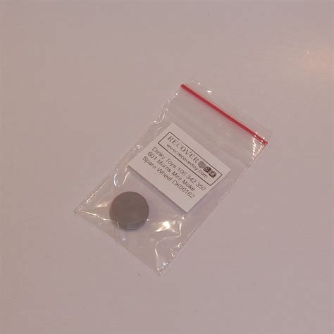 Dinky Toys 342 Military 601 Para Moke Grey Spare Wheel Cover