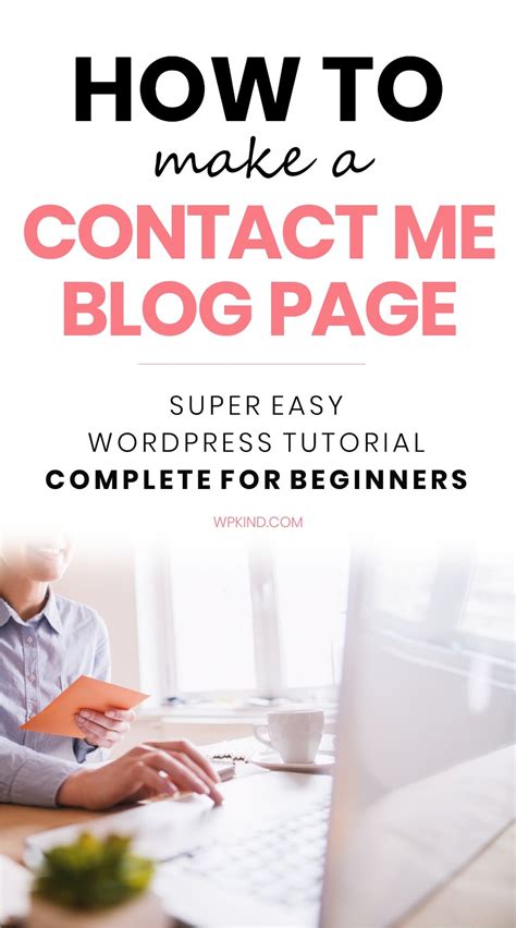 How To Add A Contact Me Page To Your Wordpress Blog Wpkind