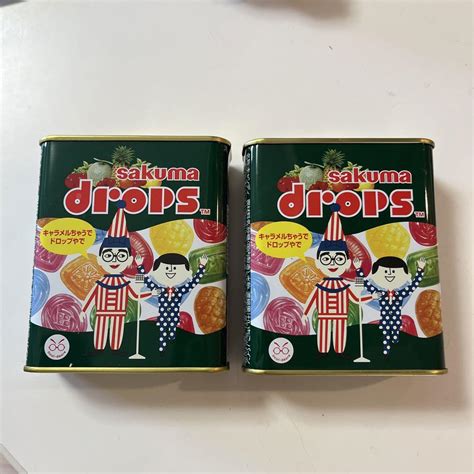 Sakuma Drops 大阪名物くいだおれ太郎缶 2個セット メルカリ