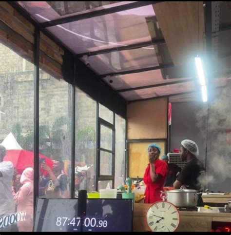 Nigerian Chef Hilda Baci Surpasses Indian Counterpart Breaks Guinness