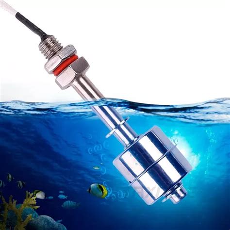Sensor De Nível De Água Inox Vertical mm Tanques Caixas Parcelamento sem juros