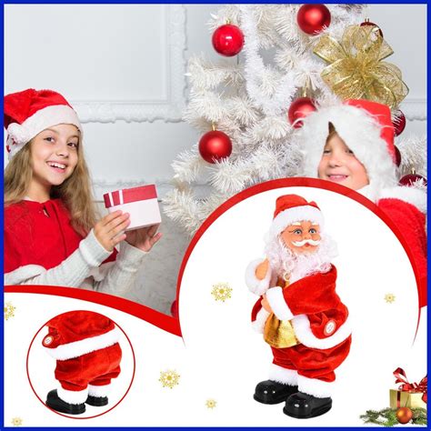 Santa Toy Plush Santa Claus Twerking Toy Dancing Santa Claus With Music