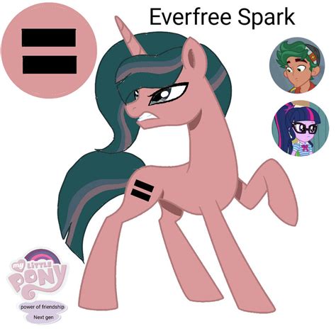 Mlp Nextgen Power Of Friendship Everfree Spark By Shinobibrooke On
