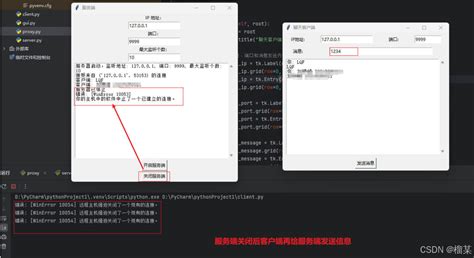基于代理服务程序的tcp通信tcp端口代理 Csdn博客