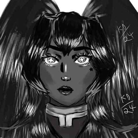 Its Been A Longtime Since Ive Made A Black And White Drawing So Yeah