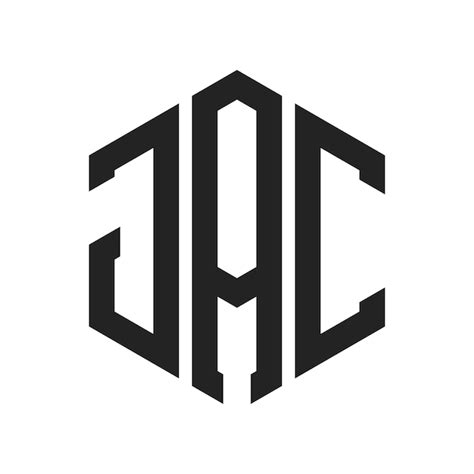 Premium Vector Jac Logo Design Initial Letter Jac Monogram Logo Using