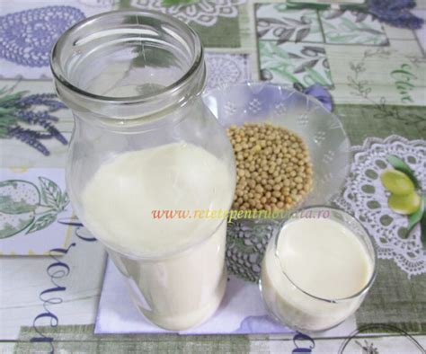 Lapte De Soia Facut In Casa ⋆ Retete Pentru O Viata