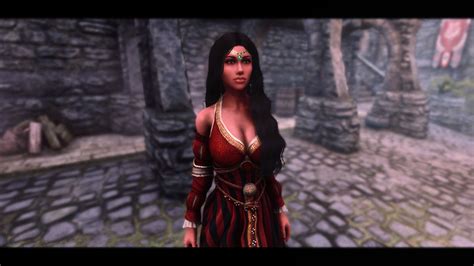 Mariah Redguard Follower Cbbe At Skyrim Special Edition Nexus Mods