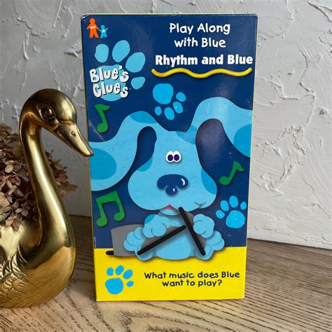 Vintage Blues Clues Vhs Blues Clues Rhythm And Blue Vhs 1999 Play