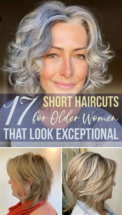 17 Short Haircuts For Older Women That Look Exceptional