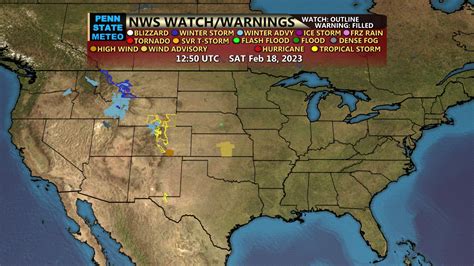 Current Watcheswarnings And Advisories