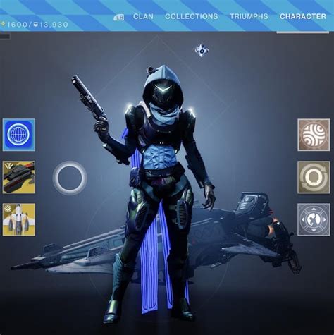 no repeat shaders or armor with my colors matching my fav emblem 💙 r