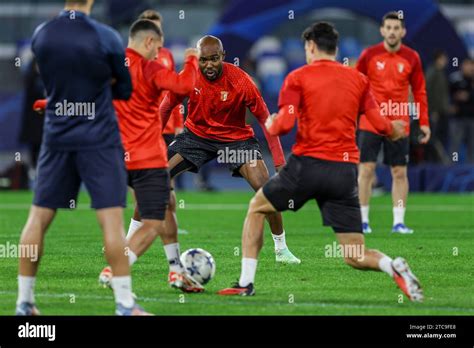Bragas Lby Mittelfeldspieler Ali Elmusrati Während Des Sc Braga
