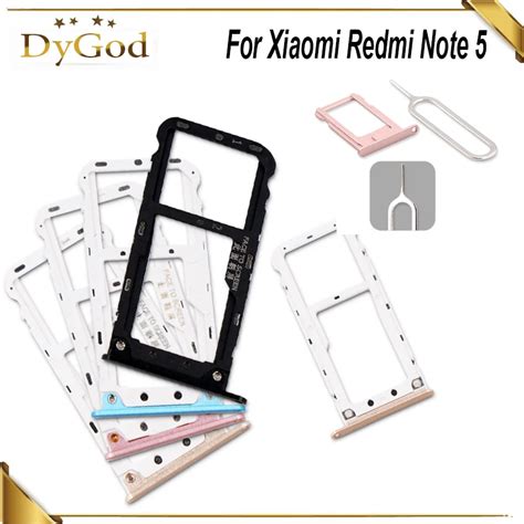 For Xiaomi Redmi Note 5 Sim Card Tray Slot Holder Adapter Repair