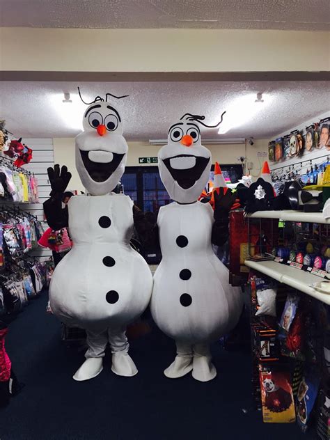 Snowman Mascot For Hire Fancy Dress Heywood Manchester Bury
