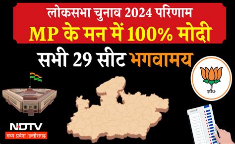 Election Results 2024 बड़े राज्यों में Mp ने बचायी Bjp की लाज 29