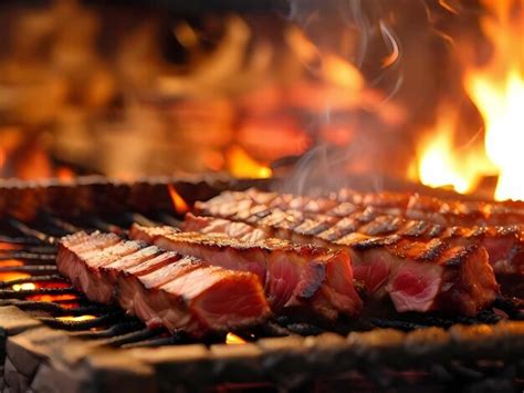 Premium Photo Hot Asian Bbq Feastgrilled Yakiniku Wagyu Beef Delight