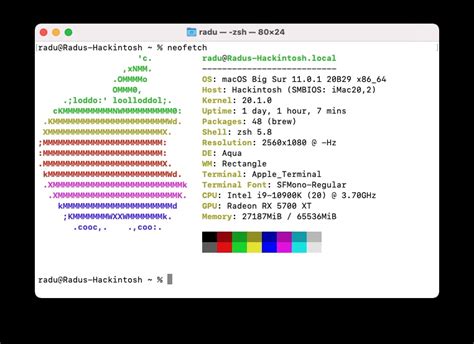 Github Raf Hh Hackintosh I K Z Vision G Opencore Efi For A