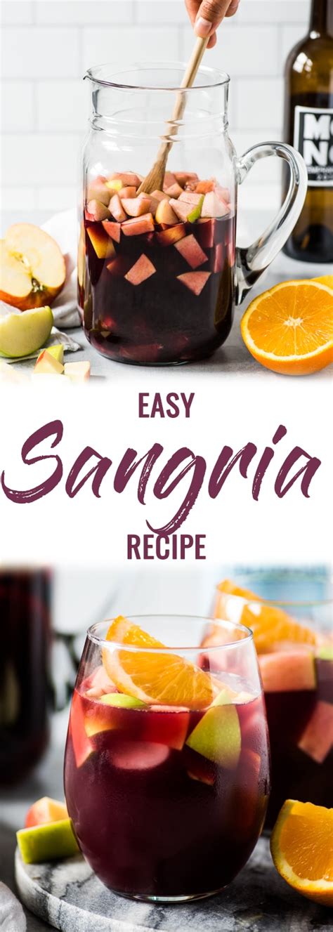 Easy Sangria Recipe Isabel Eats Easy Mexican Recipes
