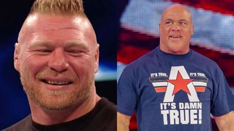 He Is Going To Be Exactly Like Brock Lesnar Kurt Angle Gives His