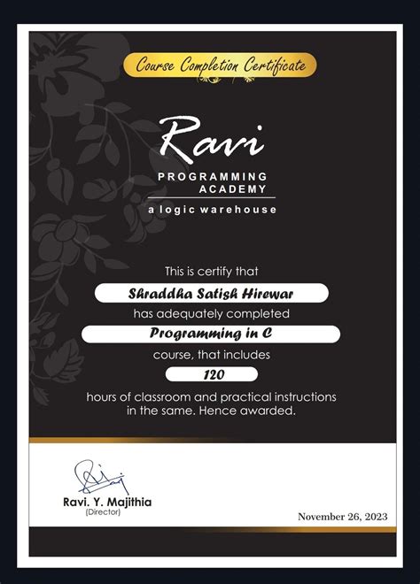 Shraddha Hirewar On Linkedin ️ Title🏆 Ive Conquered C Programming 📝