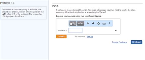 Two Identical Stars Are Moving In A Circular Orbit Chegg