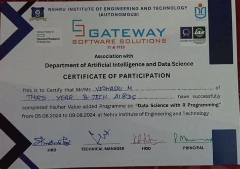 Vedhasri Manoharan On Linkedin Datascience Rprogramming Artificialintelligence Learningjourney