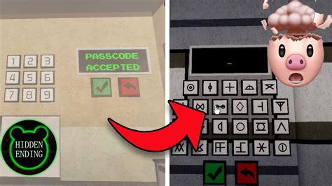 Solving Codes In Roblox Piggy True Ending Book 2 Chapter 12 Youtube