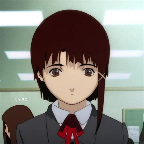 𝚂𝙴𝚁𝙸𝙰𝙻 𝙴𝚇𝙿𝙴𝚁𝙸𝙼𝙴𝙽𝚃𝚂 𝙻𝙰𝙸𝙽 𝙸𝙲𝙾𝙽 Anime Aesthetic Anime Experiments