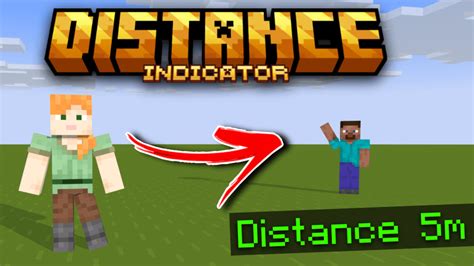 Distance Indicator Addon For Minecraft