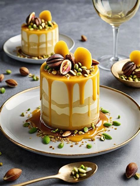 Artistic Indulgence A Visually Stunning Dessert That Will Leave You