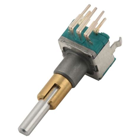 Ec11ebb24c03 Dual Axis Encoder With Switch 30 Positioning Number 15 Pulse Point Handle 25mm