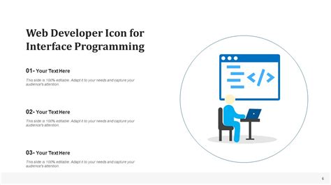 Front End Web Developer Icon Teaching Coding Ppt PowerPoint Presentation Complete Deck With