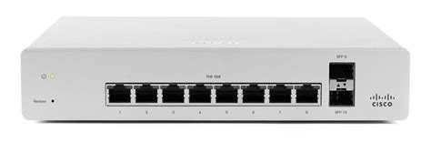MS220 8 HW EoS Meraki MS220 8 Cloud Managed 8 Port GigE Switch EOL
