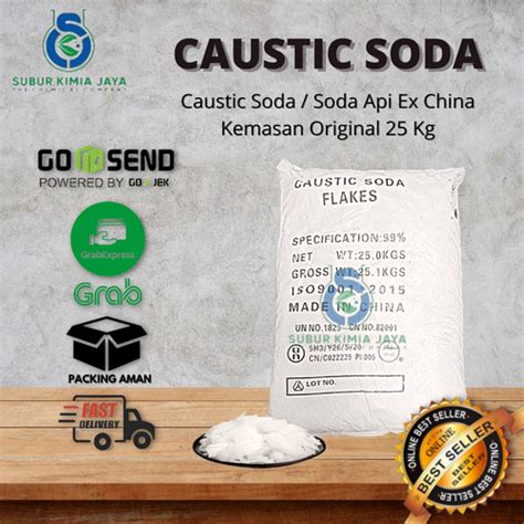 Jual Caustic Soda Ex China Soda Api NaOH Natrium Hydroxide Kg Kota Bandung Subur