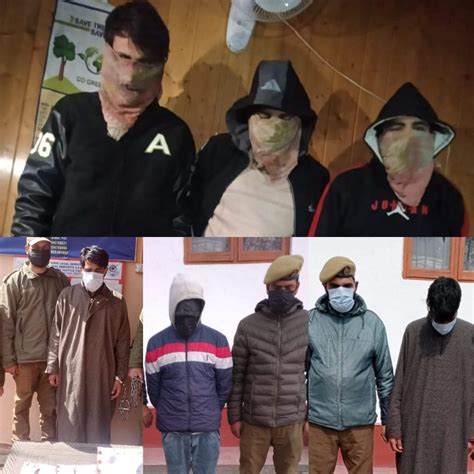 10 Drug Peddlers Arrested Across Kashmir Contraband Substances