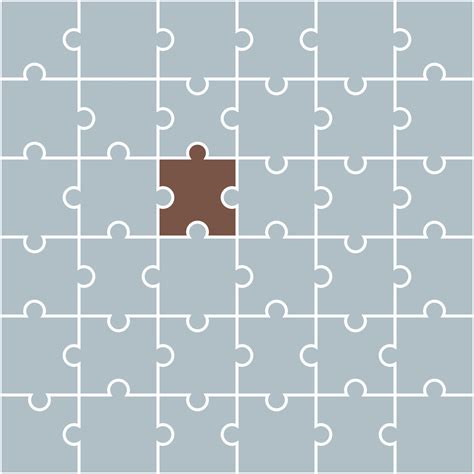 Brown Jigsaw Pattern Jigsaw Line Pattern Jigsaw Seamless Pattern Decorative Elements