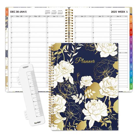 Sunee 2025 Appointment Book Quarter Hourly Weekly