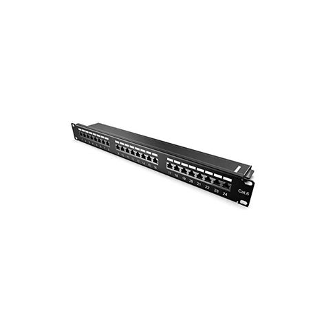 Dixon P24t K11 C6c Patch Panel Cat6 24 Puertos Con Jack Tipo 110