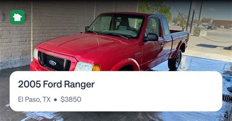 2005 Ford Ranger For 3850 In El Paso Tx For Sale And Free — Nextdoor