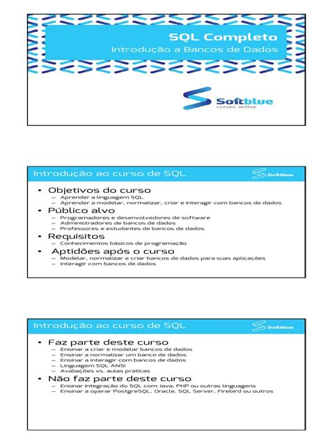 Apostila Completa Pdf Sql Bancos De Dados