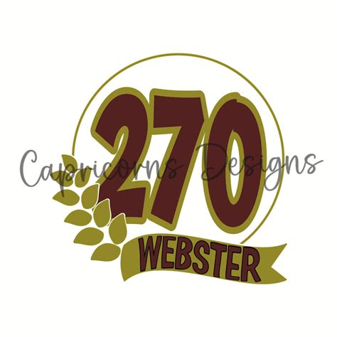 Webster 270 Area Code Png Digital Design Download Etsy