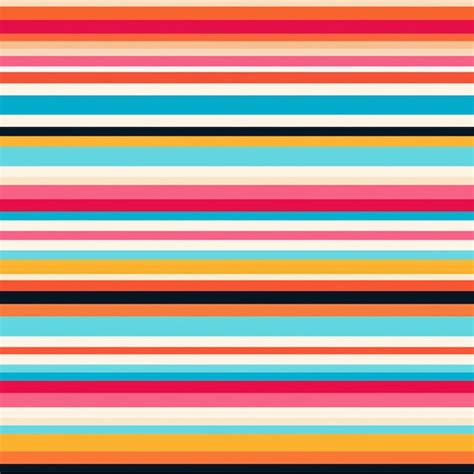 Un Fondo A Rayas Colorido Con Muchos Colores Diferentes Generativo Ai